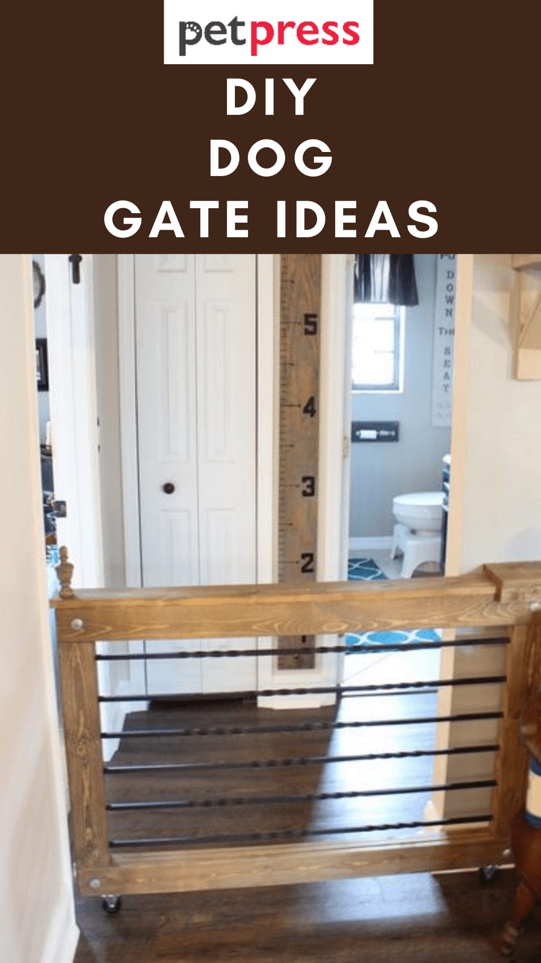 How To Makes a DIY Dog Gate To Keep Your Puppies Save