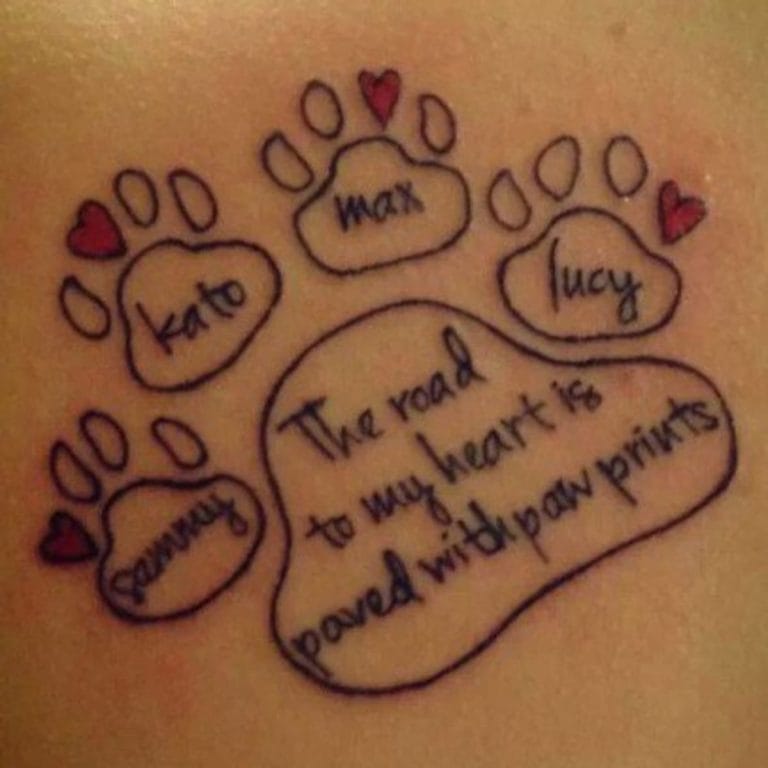 10+ Best Dog Memorial Tattoo Ideas To Remember Your Furry Friend