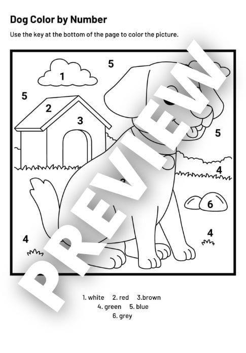 10 Best Free Printable Dog Coloring Sheets for Kids