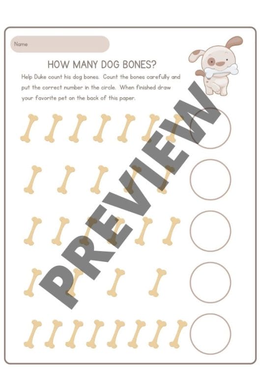 8 Best Dog Bone Printables to Download for Free