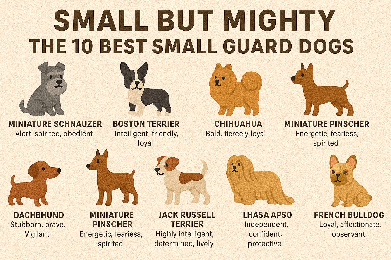 Small but Mighty: The 10 Best Small Guard Dogs