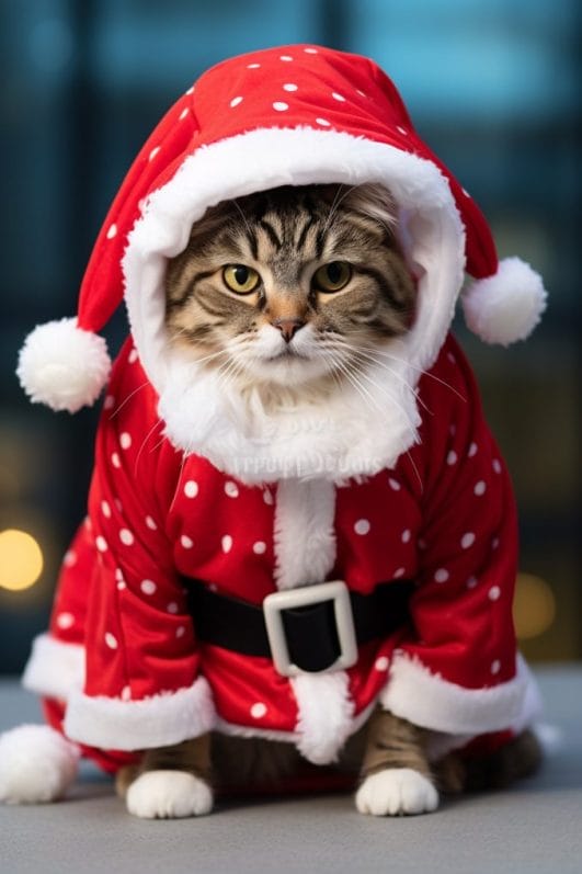 Feline Festivities: A Purr-fect Guide to Cat Christmas Costumes