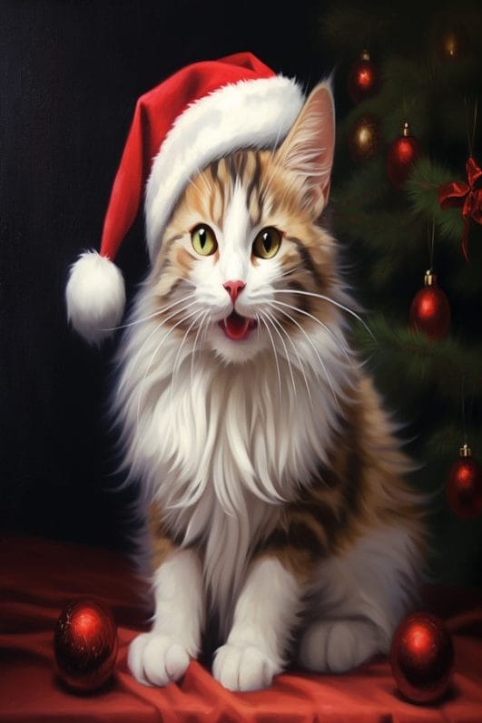 Best 15 Cat Christmas Hats - Dressing Up Your Feline Friend