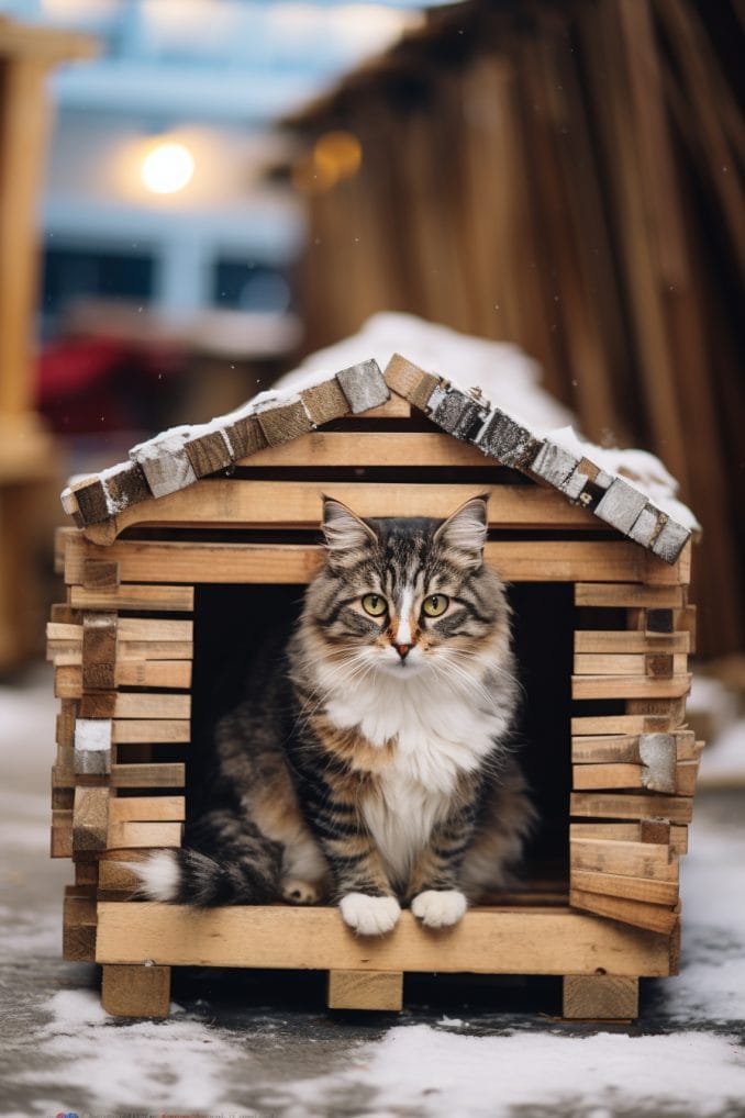 Crafting Cozy Havens: DIY Cat Houses for Winter