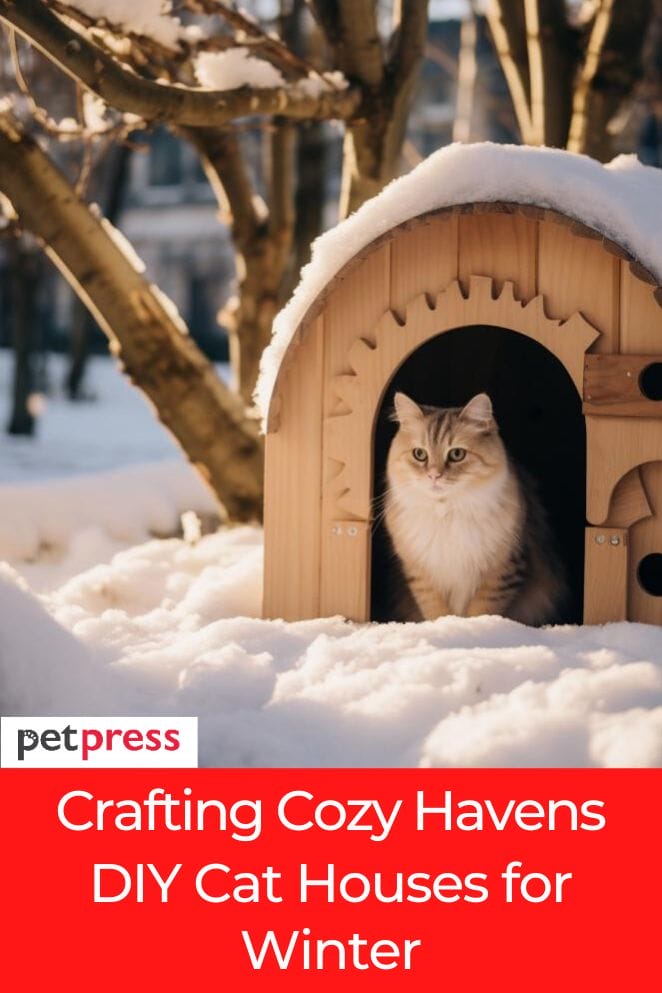 Crafting Cozy Havens: DIY Cat Houses for Winter