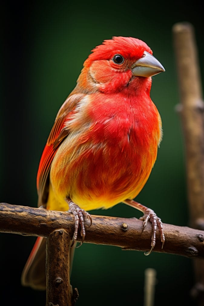 Feathered Beauties: Best 5 Red Birds to Keep as Pets