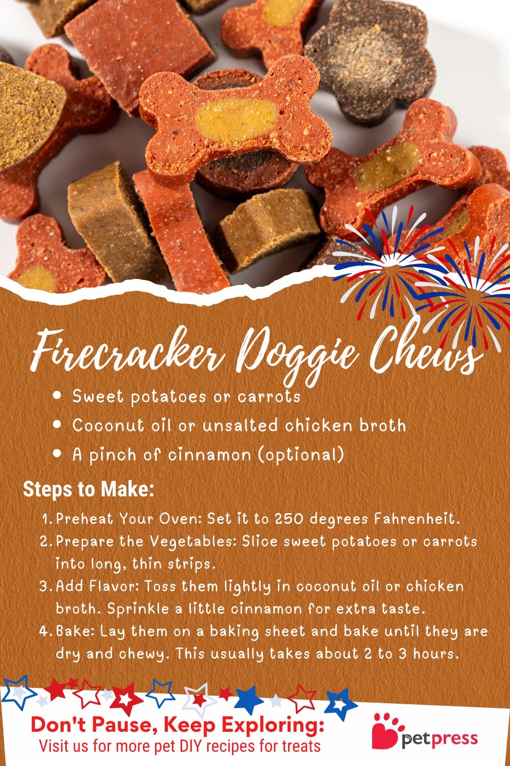DIY Pet Treats for the 4th of July: Easy but Festive! - PetPress