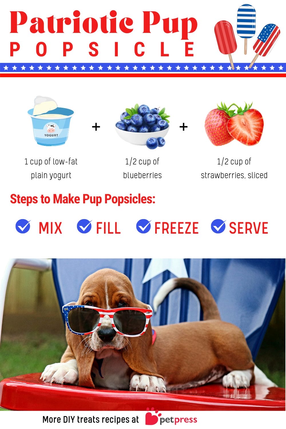 DIY Pet Treats for the 4th of July: Easy but Festive! - PetPress
