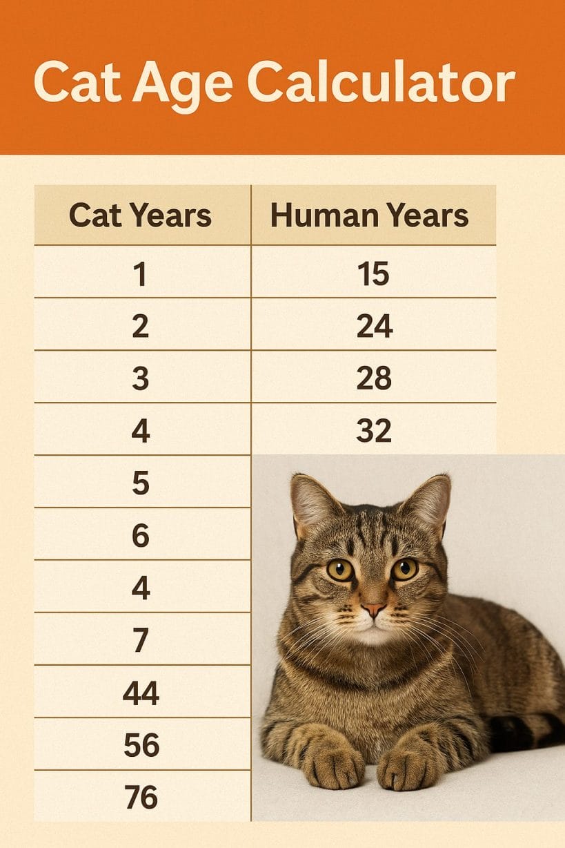 Cat's Age in Human Years | A Brief On Cat Age Calculator Guide - PetPress
