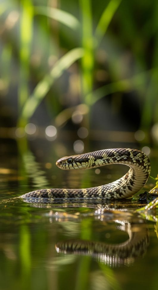 Diamondback Water Snake: North America's Aquatic Serpent