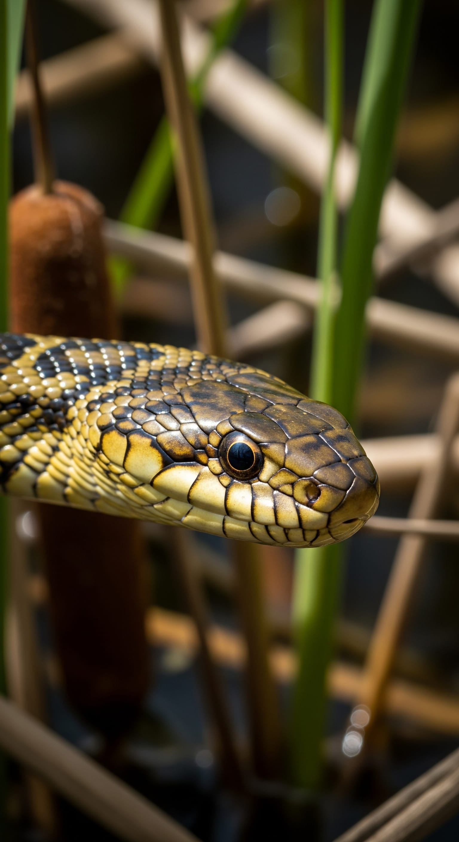 Diamondback Water Snake: North America's Aquatic Serpent